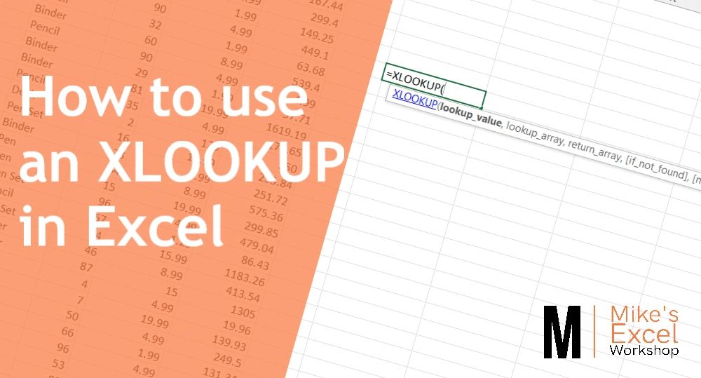 XLOOKUP - A More Powerful Way to Look Up