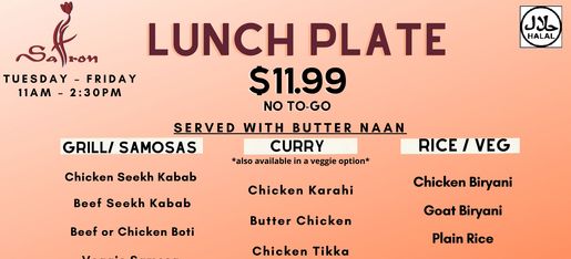 Saffron - Indian Restaurant - Waco, Texas