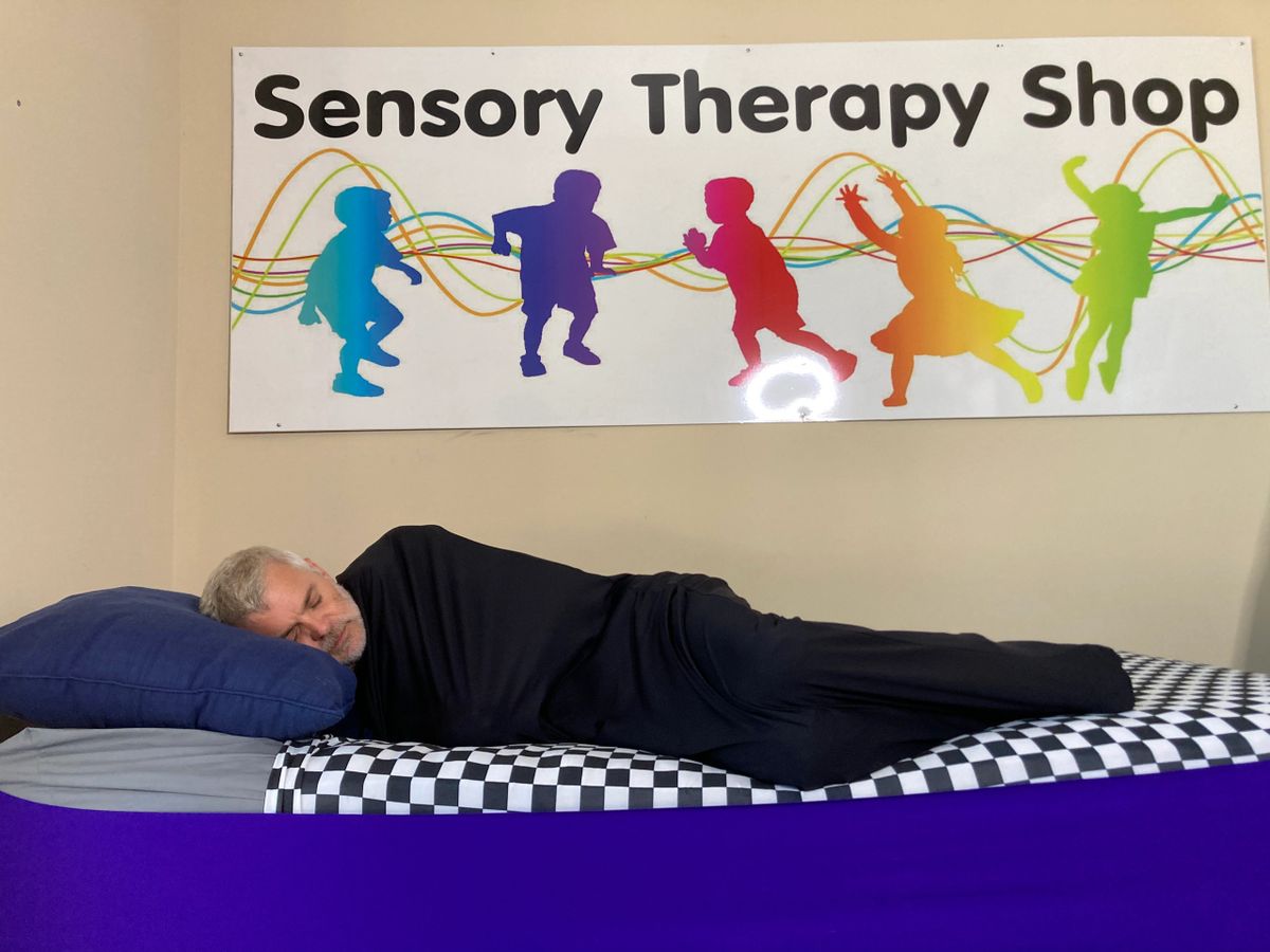 Compression Sleeping Bag/ Pod Insomnia Spectrum Autism Free Shipping