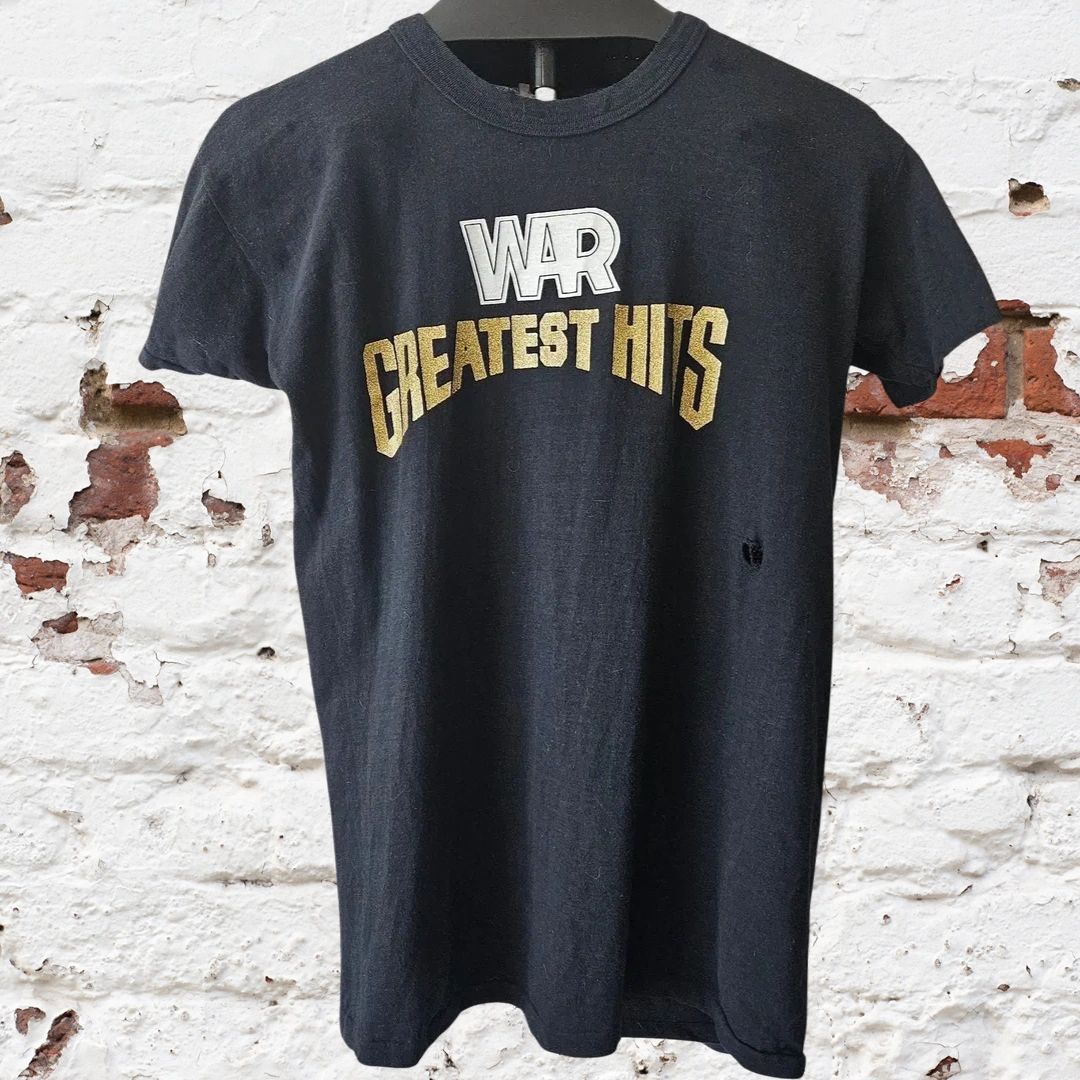Rare! WAR - GREATEST HITS T-SHIRT