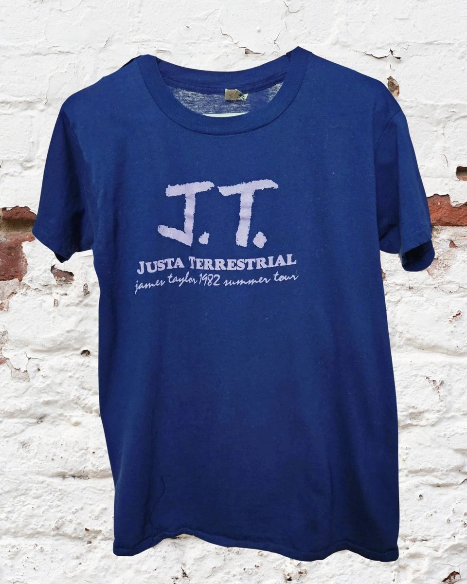 J.T. Justa Terrestrial James Taylor 1982 Crew Shirt