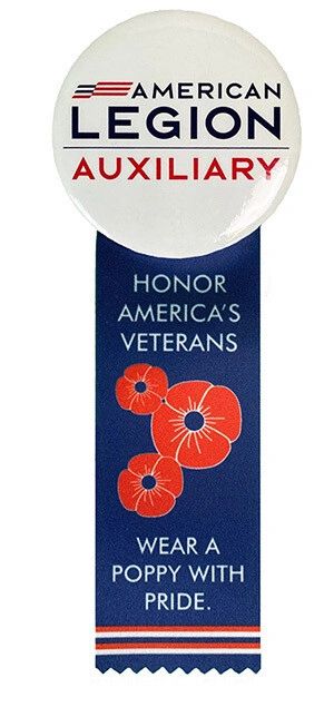 Poppy Pin/ribbon | AMERICAN LEGION AUXILIARY