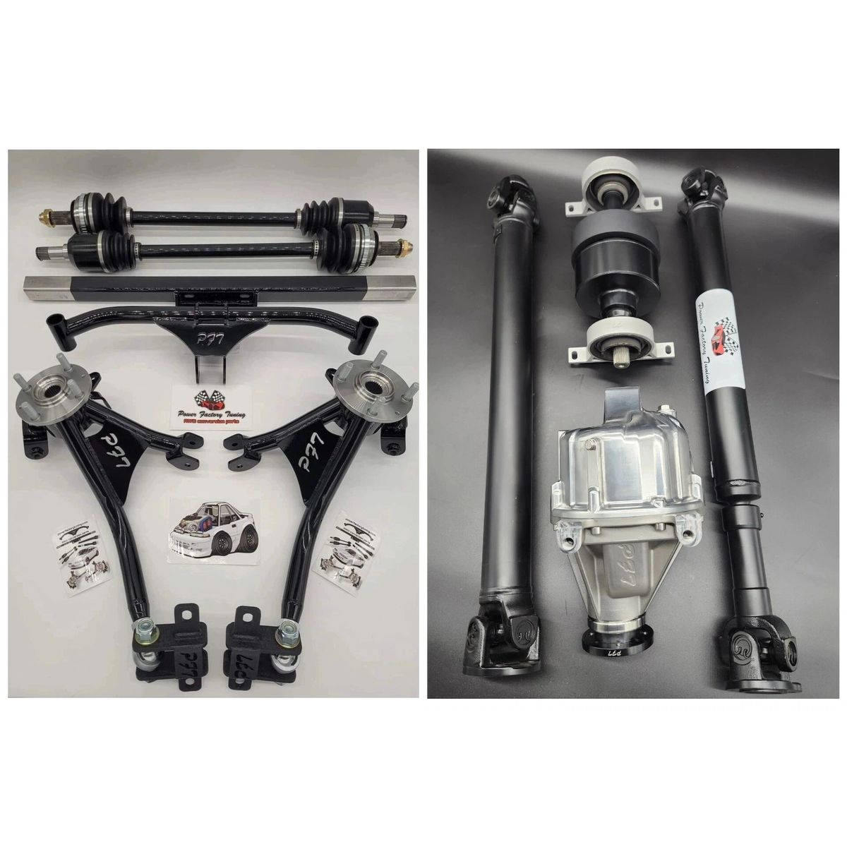 PFT Supreme, the baddest AWD conversion kit. (1,300whp+)