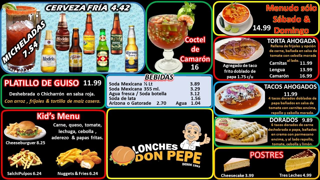 LONCHES DON PEPE - Home