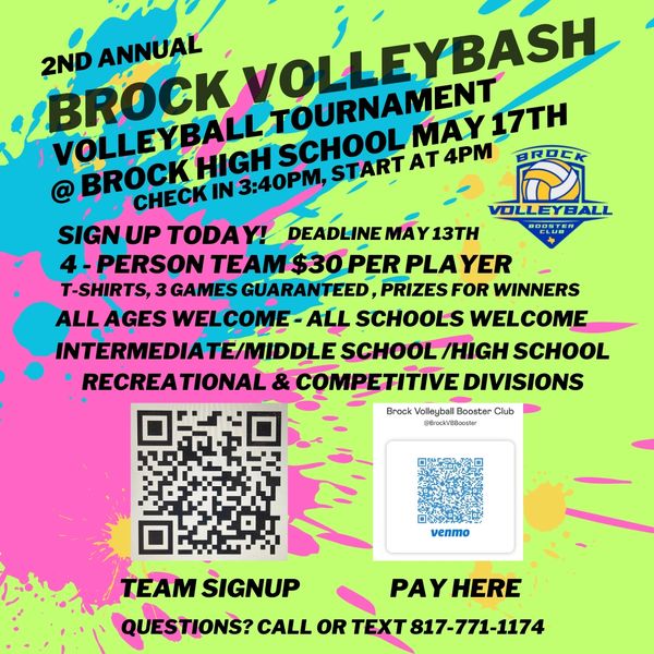 Brock VB Booster Club