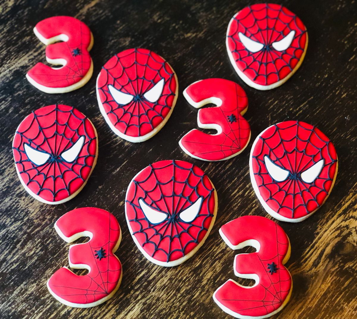 Spider-Man Sugar Cookie set