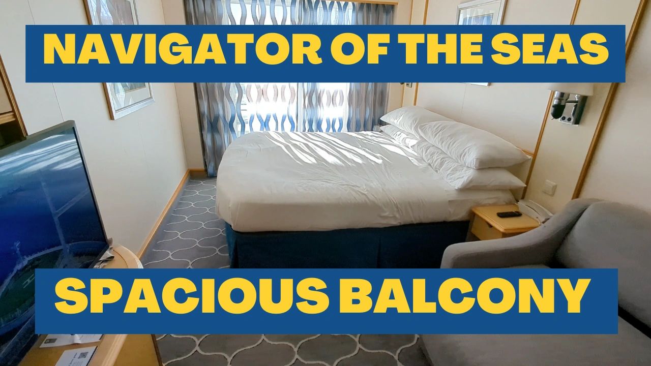 Royal Caribbean Navigator of the Seas Spacious Balcony Tour
