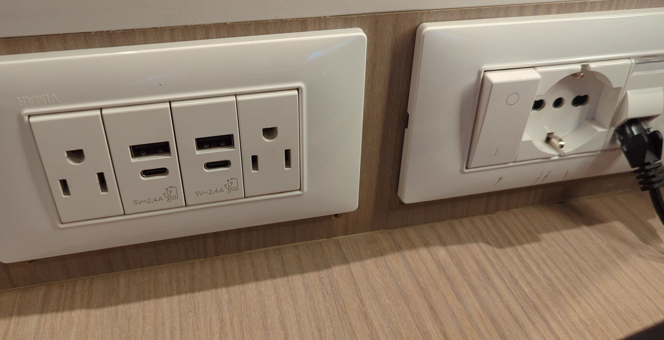 What Electrical Outlets are in the Sun Princess Staterooms?