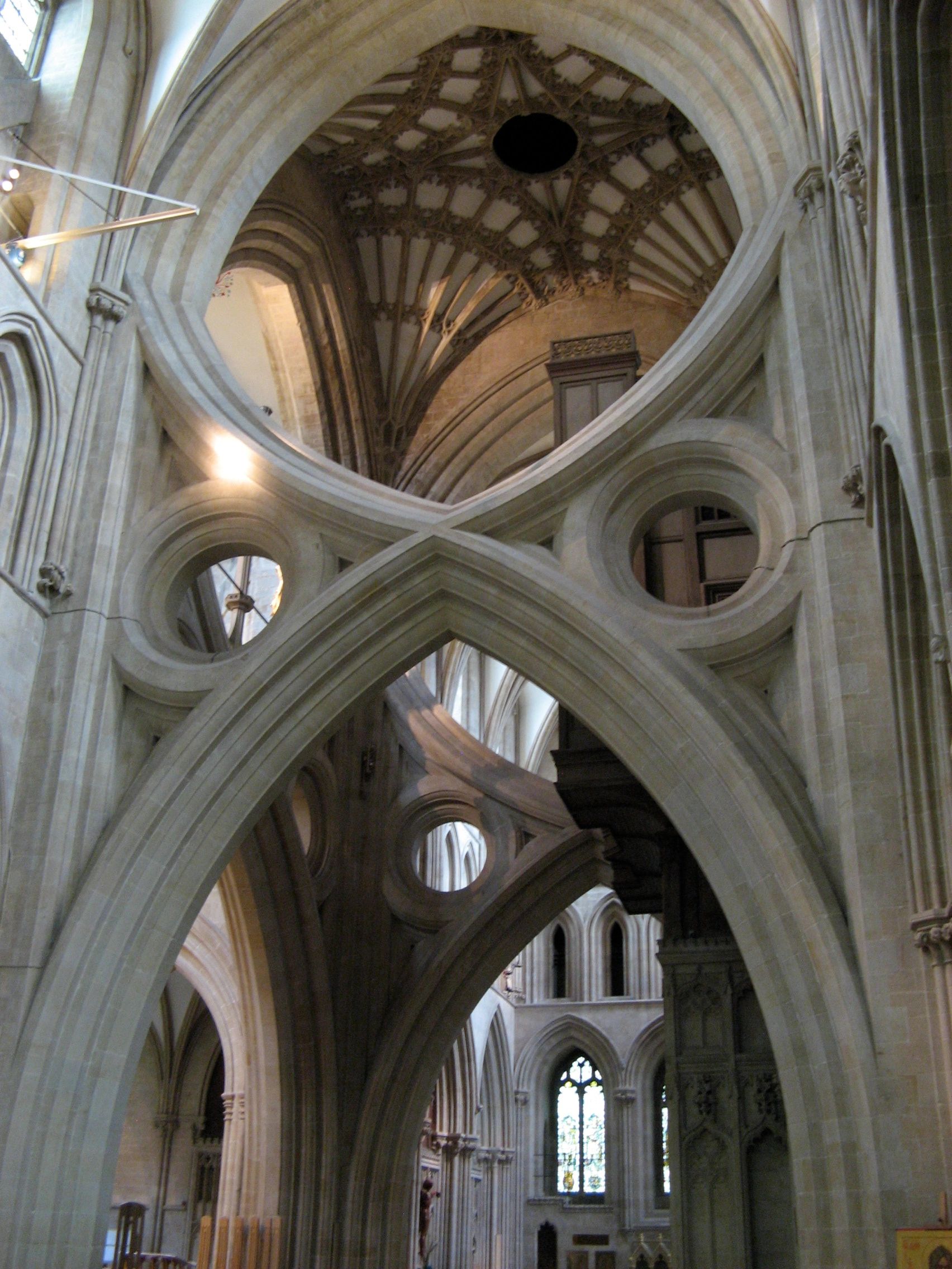 Wells Cathedral Scissor Arches