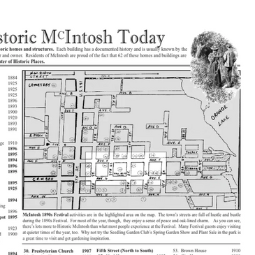 Maps | McIntosh 1890s Festival