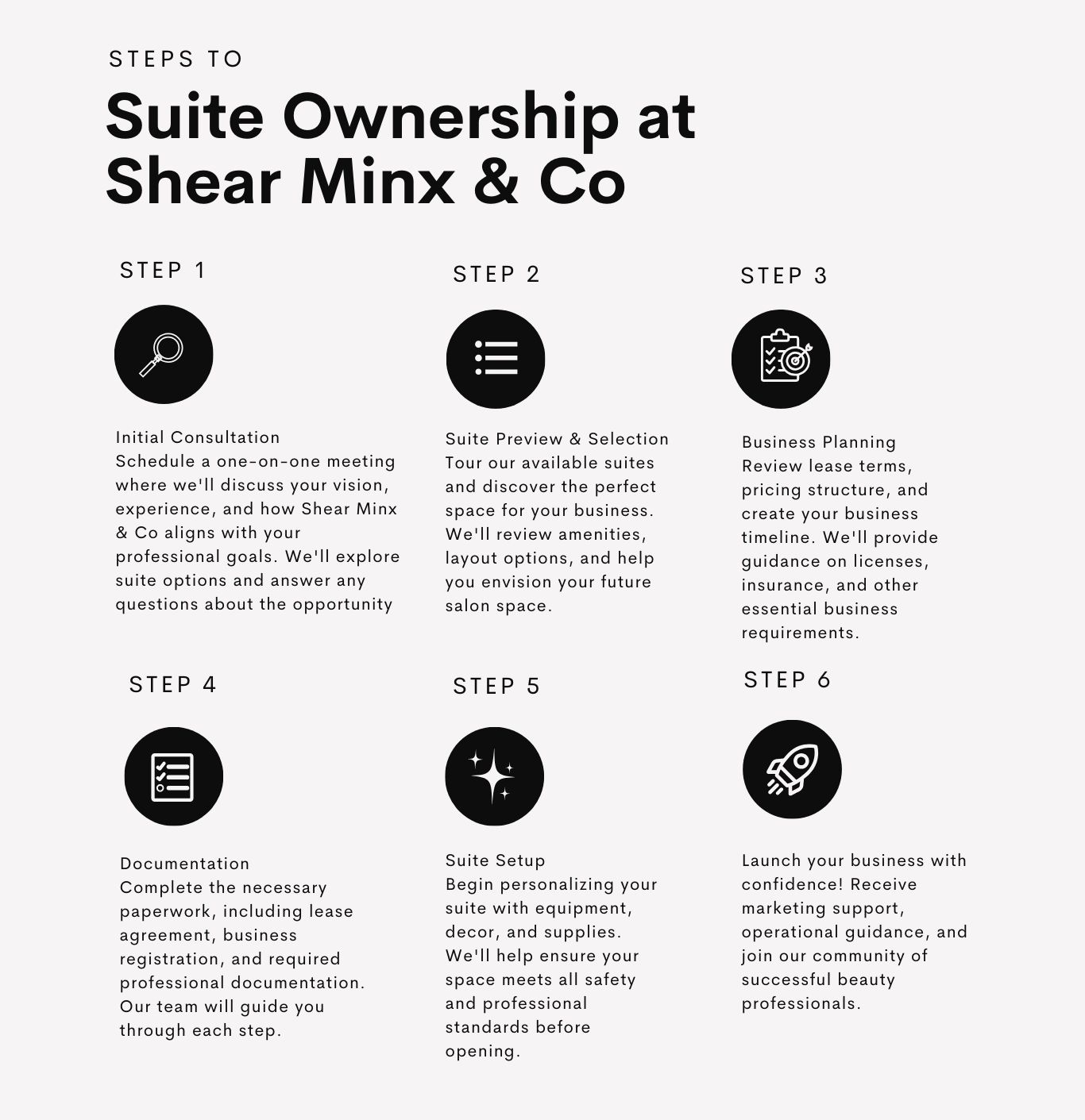 Premium Space Reservation At Shear Minx Salon Suite