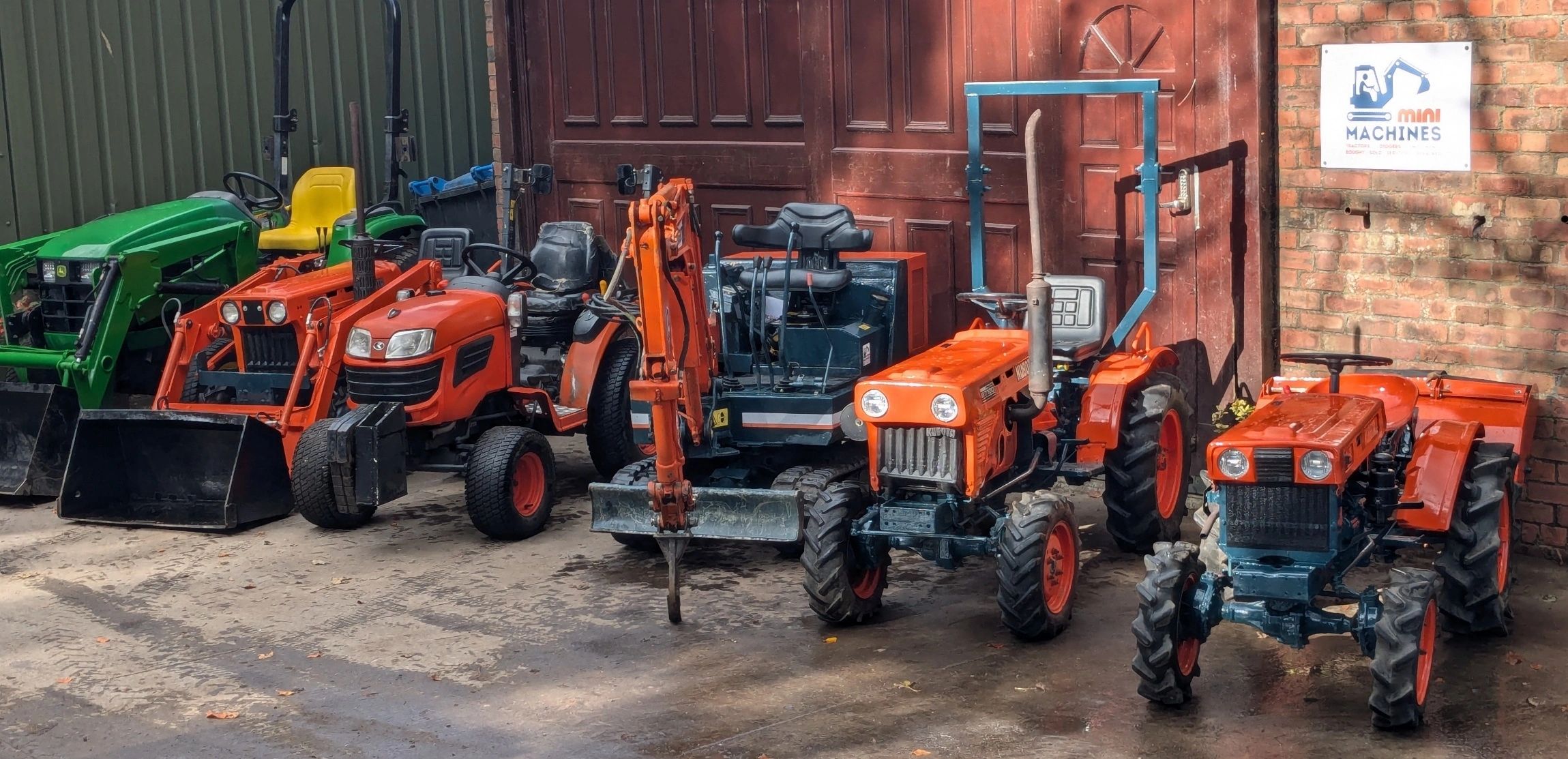 Mini Machines - Compact Tractors, Small Diggers and Mini Machines