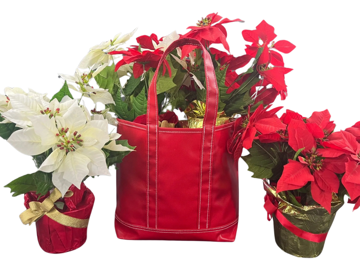 HOLIDAY MID-SIZE VINYL BAGS
