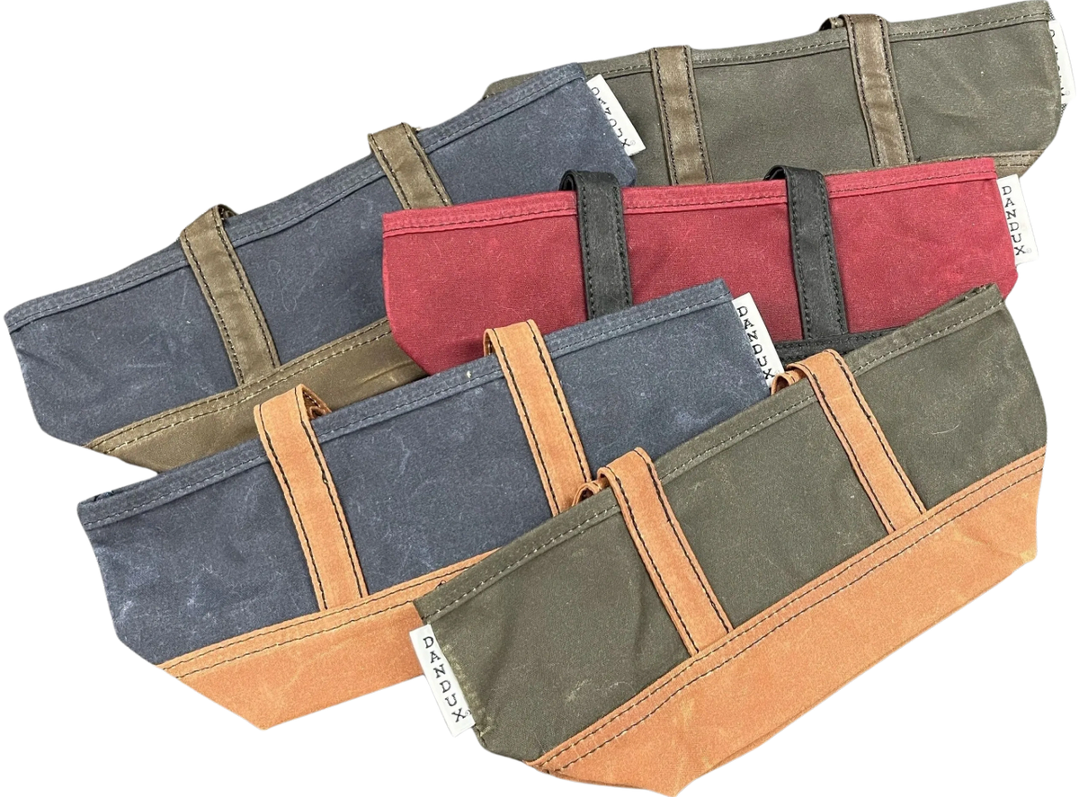 Waxed Canvas 6-Pack Tote