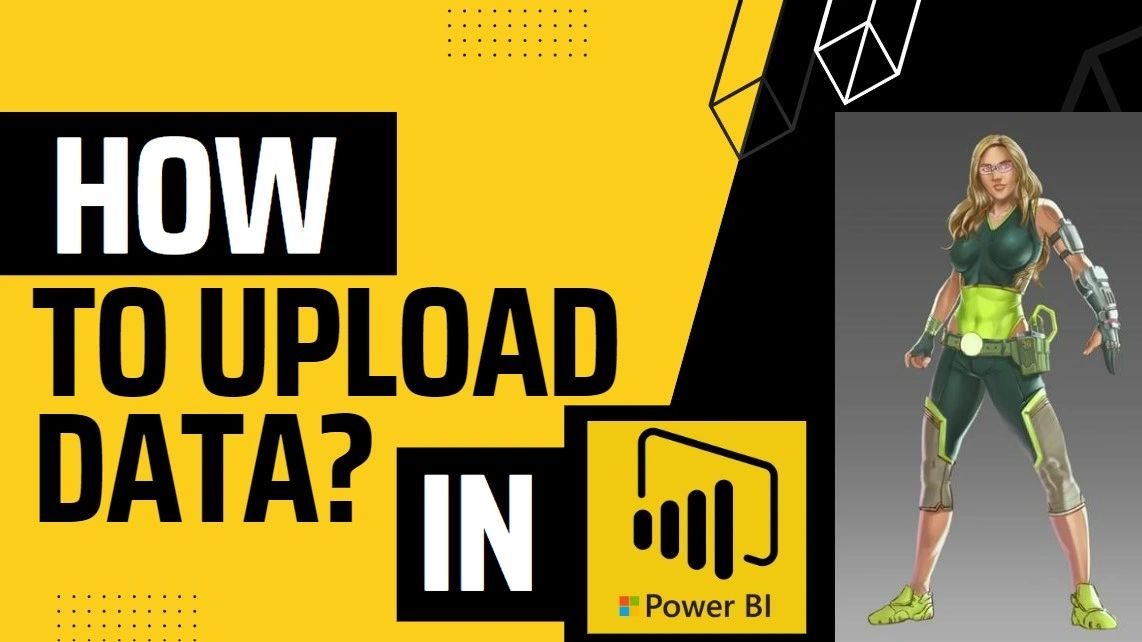 How to upload data in Power BI