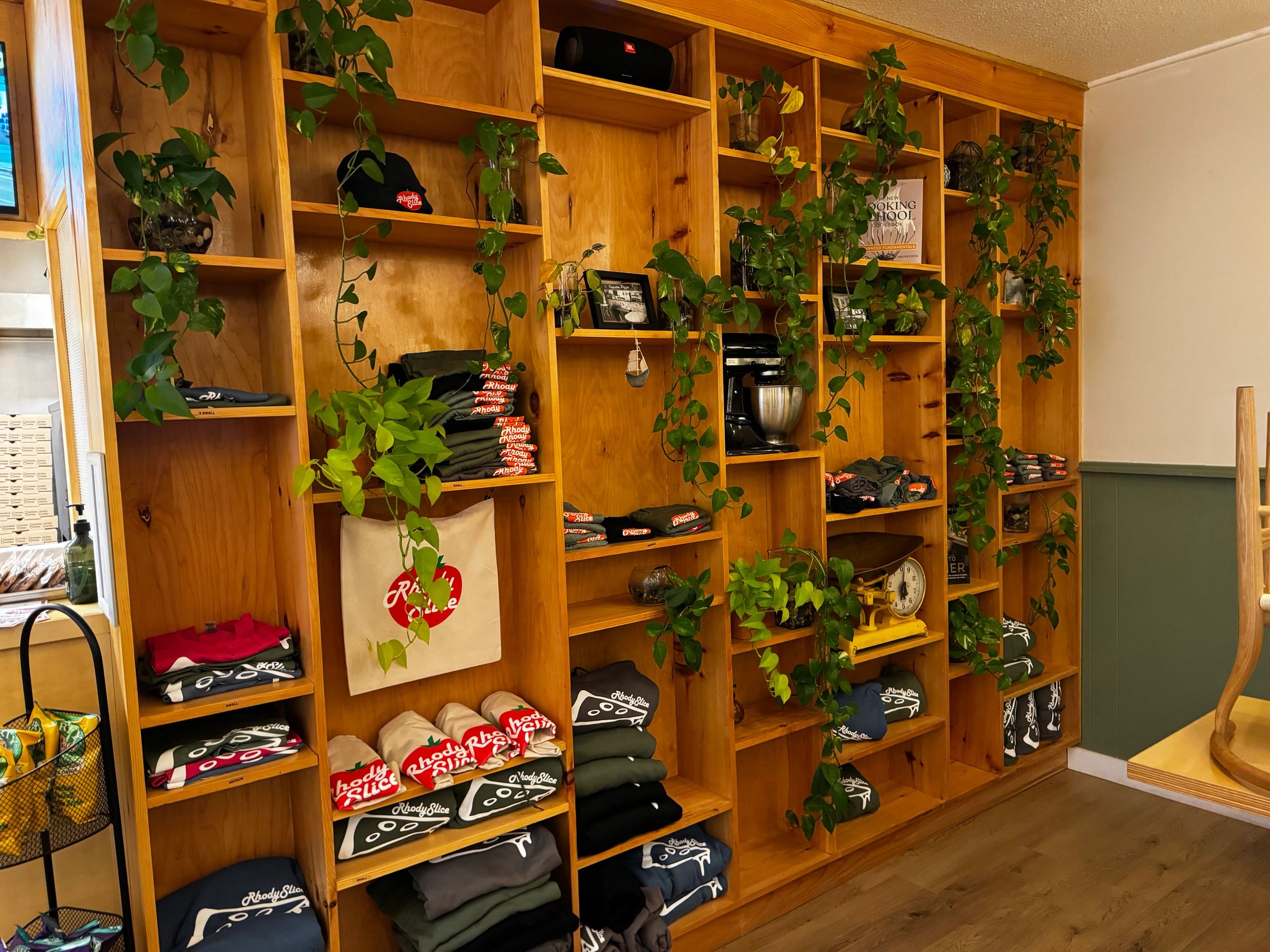 Delicious Pizza by the slice, salads, wraps, desserts