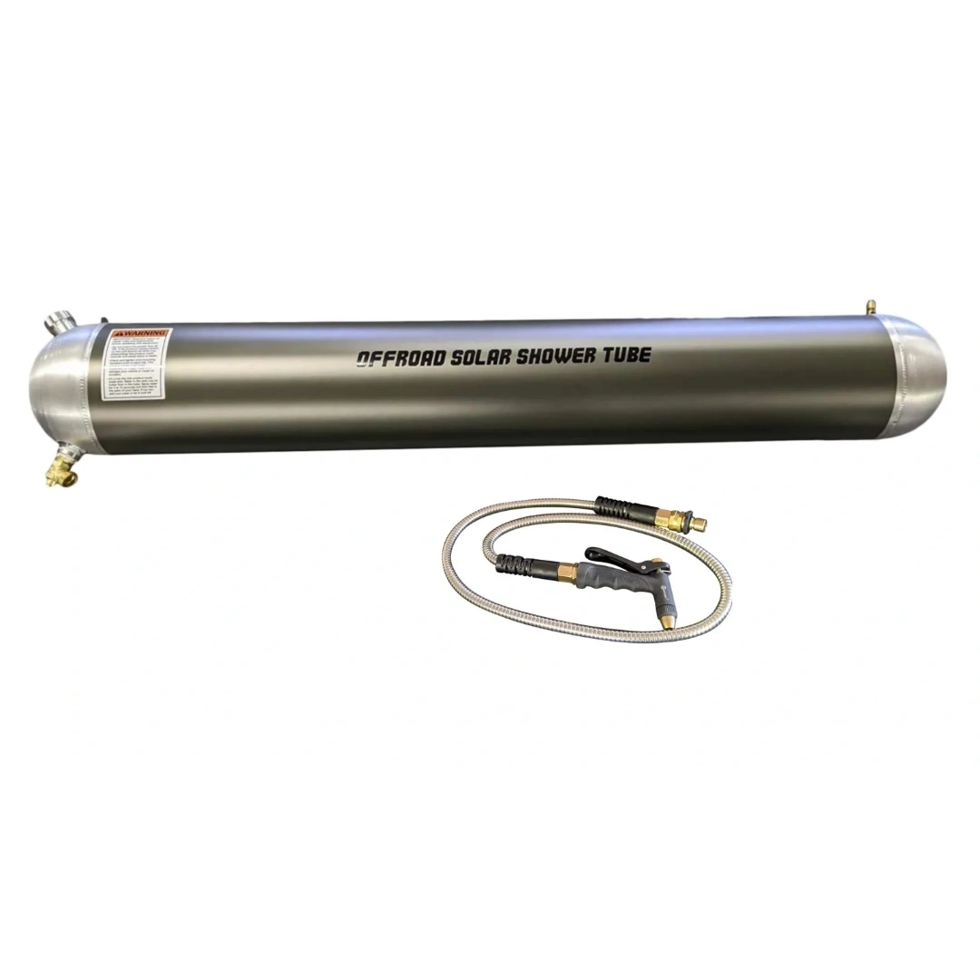 Offroad Solar Shower Tube - Air Pressurized 5 Gallon Portable Shower ...