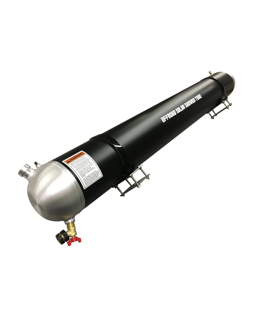 Offroad Solar Shower Tube - Air Pressurized 8 Gallon - Equipped with DC ...