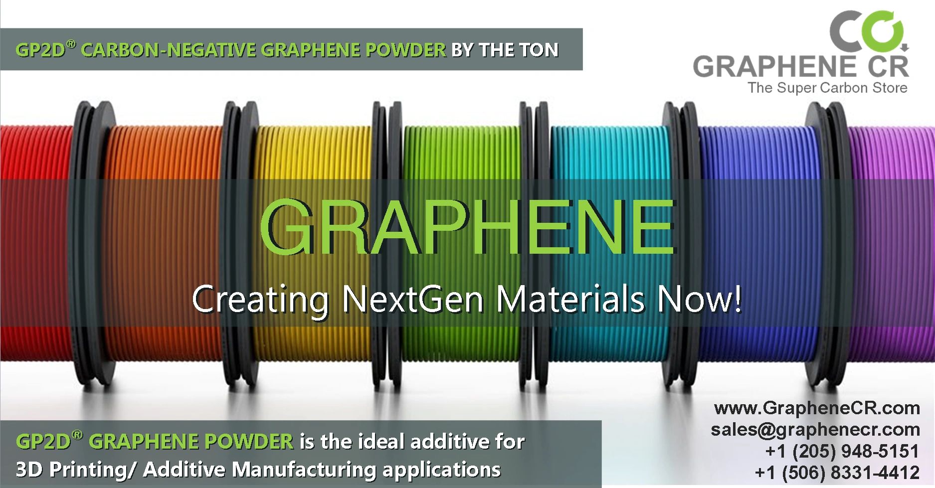 GP2D® Graphene Powder In 3D Printing/ Additive Manufacturing