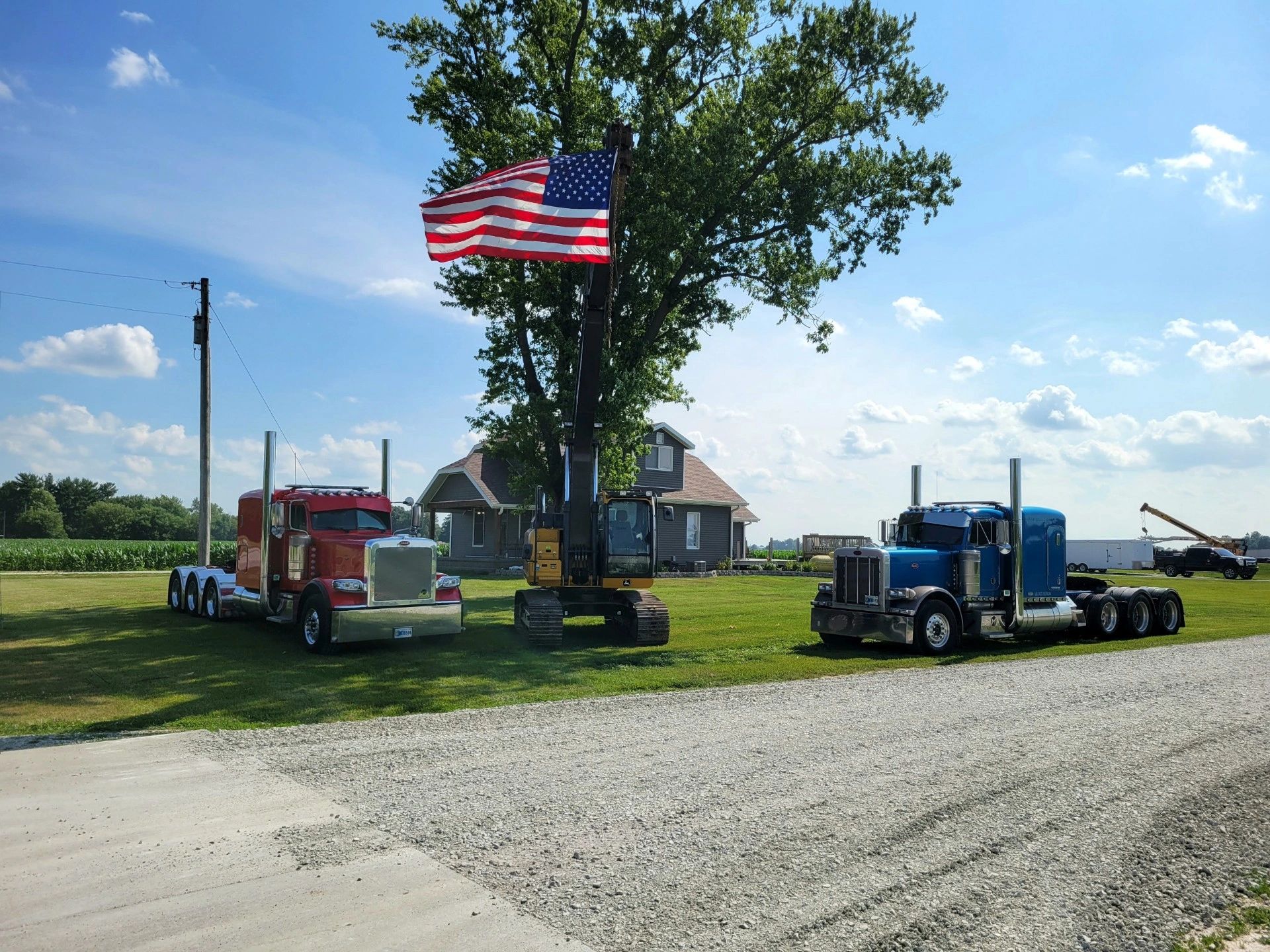 Mitchell Excavating & Transport - Excavating, Transport