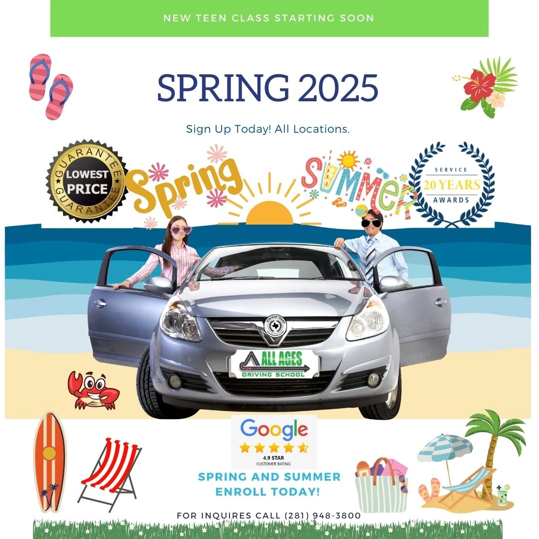 All Ages Driving School Texas - Drivers Education - DPS Test