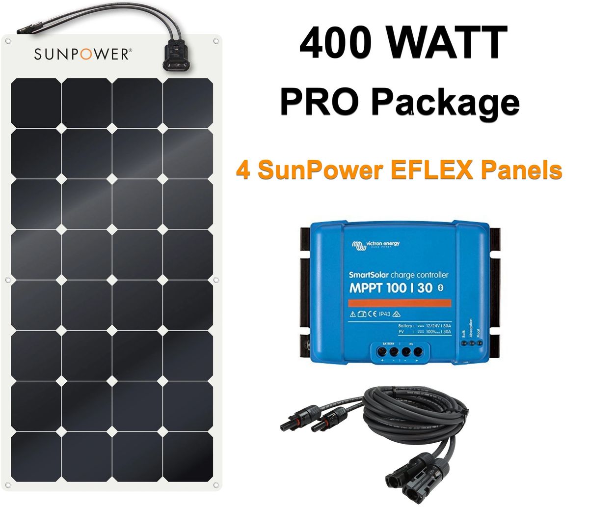 SUNPOWER 400W Pro Solar Package