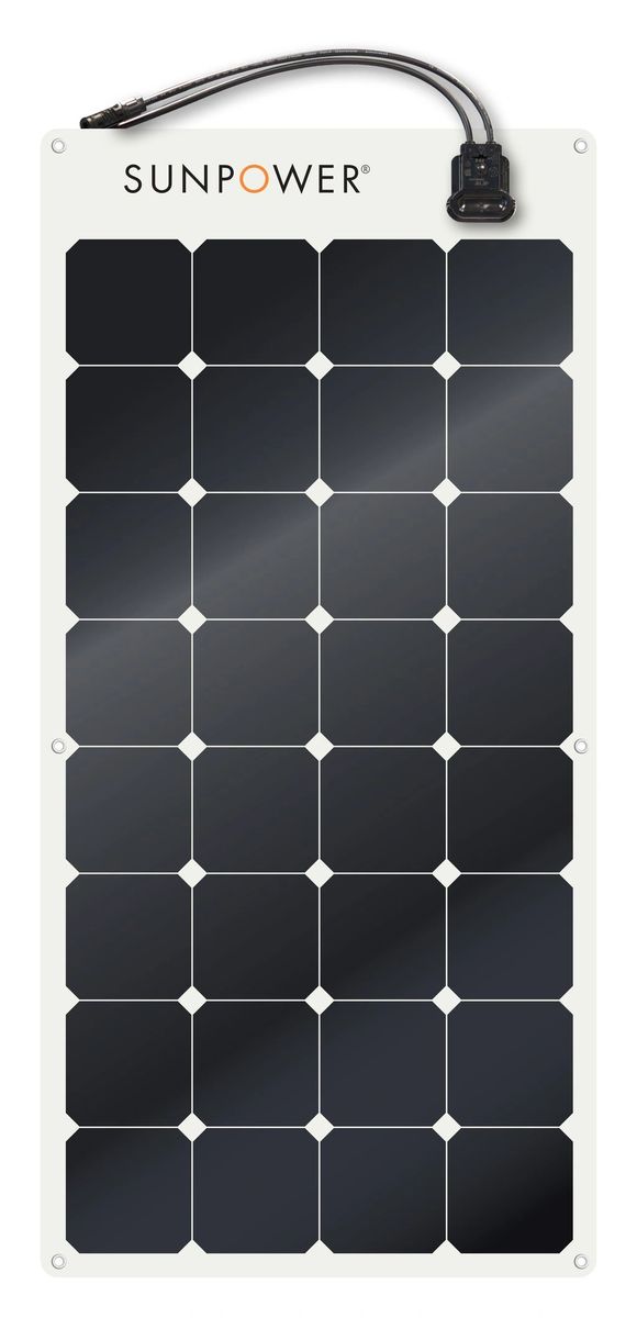 SUNPOWER E-FLEX 100W Semi-Flexible Solar Panel