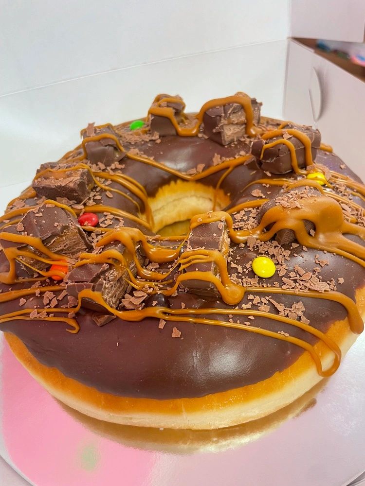 Giant loaded donut