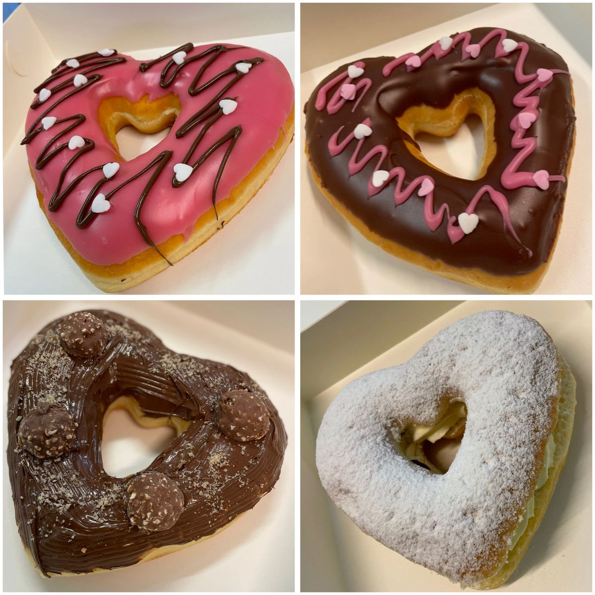Heart donut
