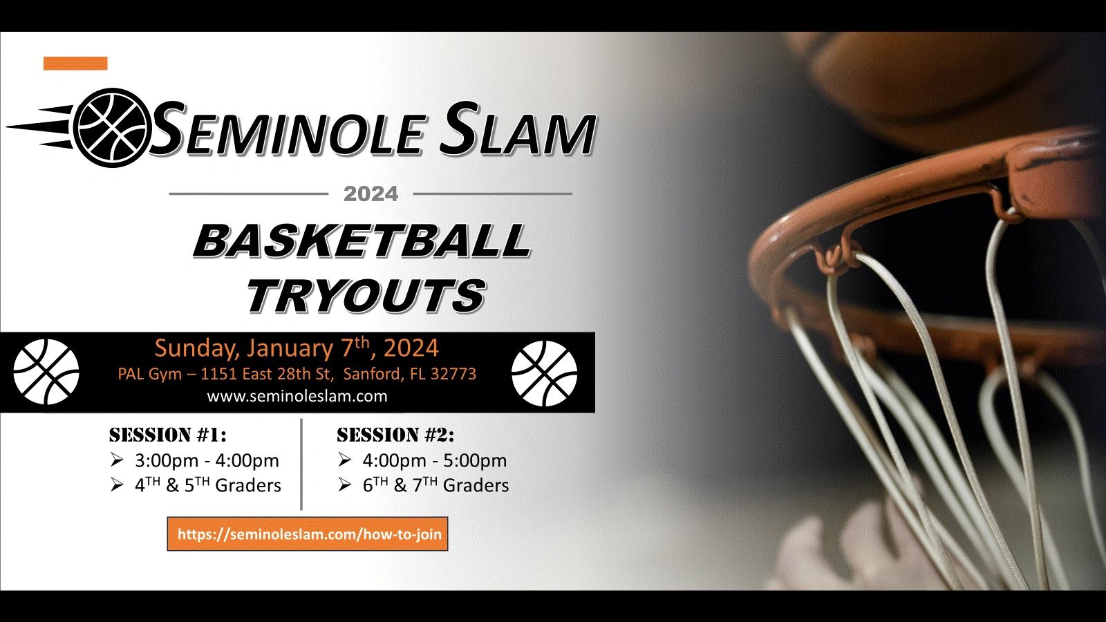 Youth Basketball Teams | Seminole Slam Basketball