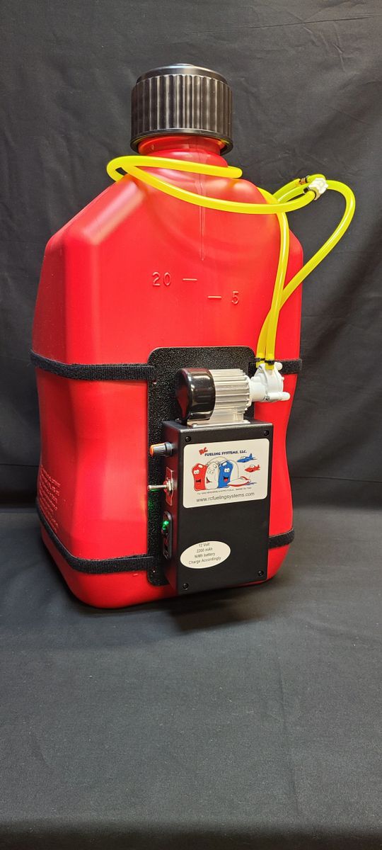 5 Gallon Gasoline (VP Jug, Graylor Pump) (Red)