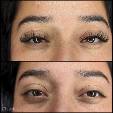 Eyelash Extensions, Eyebrow Microblading, Eyebrow Lamination - Sitting ...