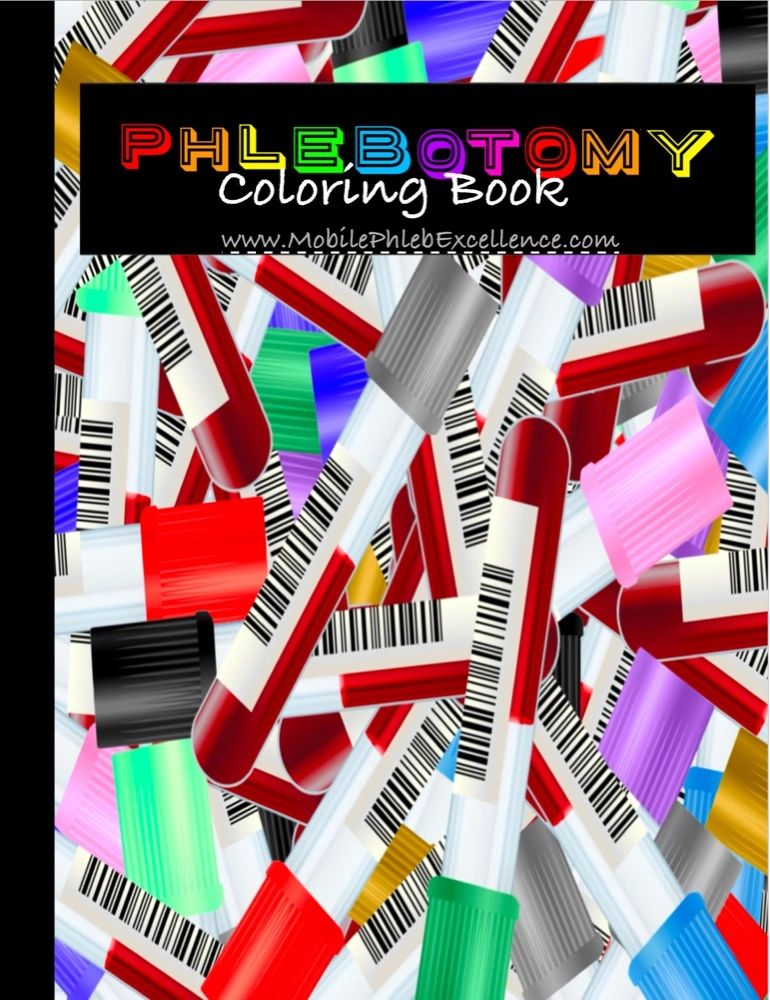 Phlebotomy eColoring Book