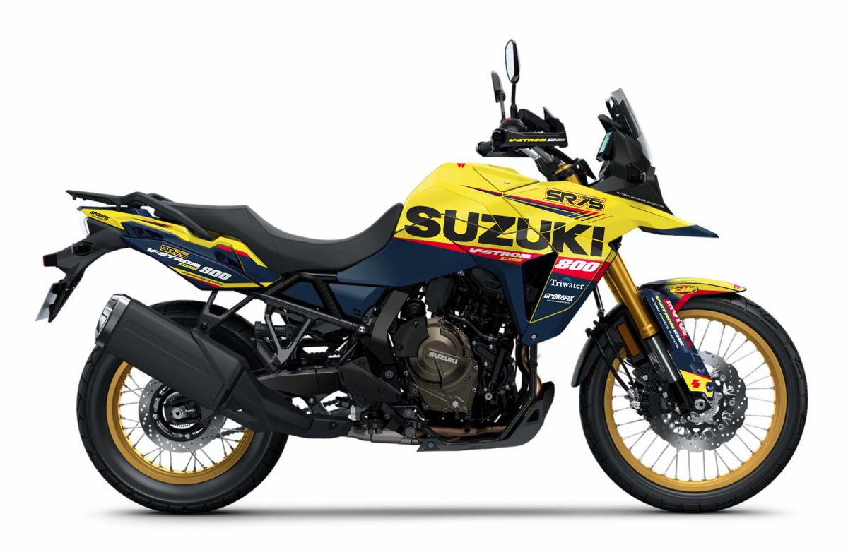 SR75 Edition V-Strom 800 DE Graphics Kit