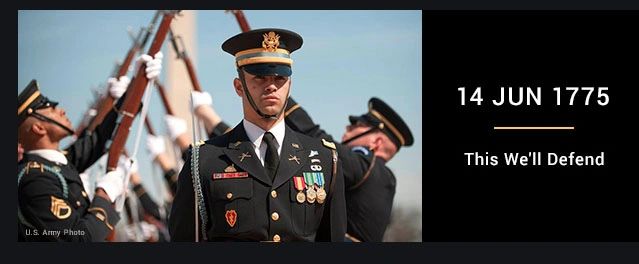 US Army Birthday - 14 June 1775