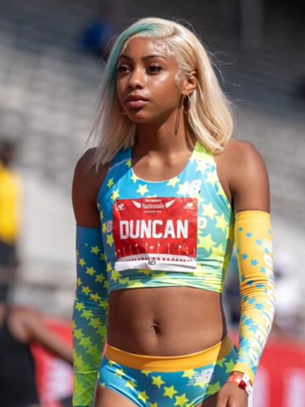 D’Asia Duncan - National, New England, State Champion, NB All-American