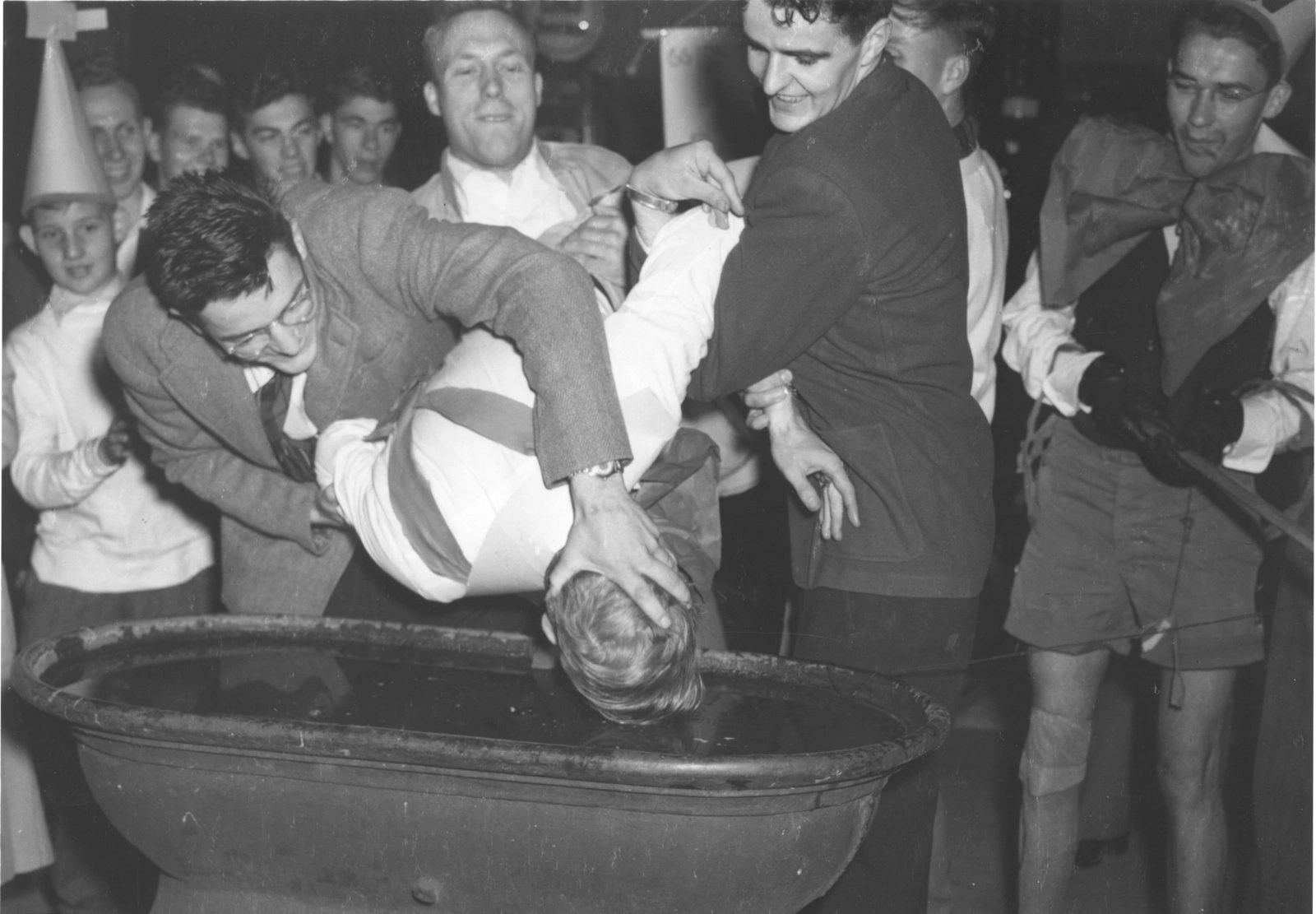 Gardner High once held Freshman Initiations