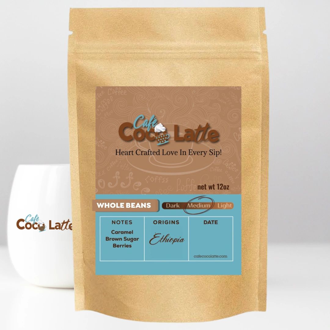 Cafe Coco Latte Ethiopian Medium Roast