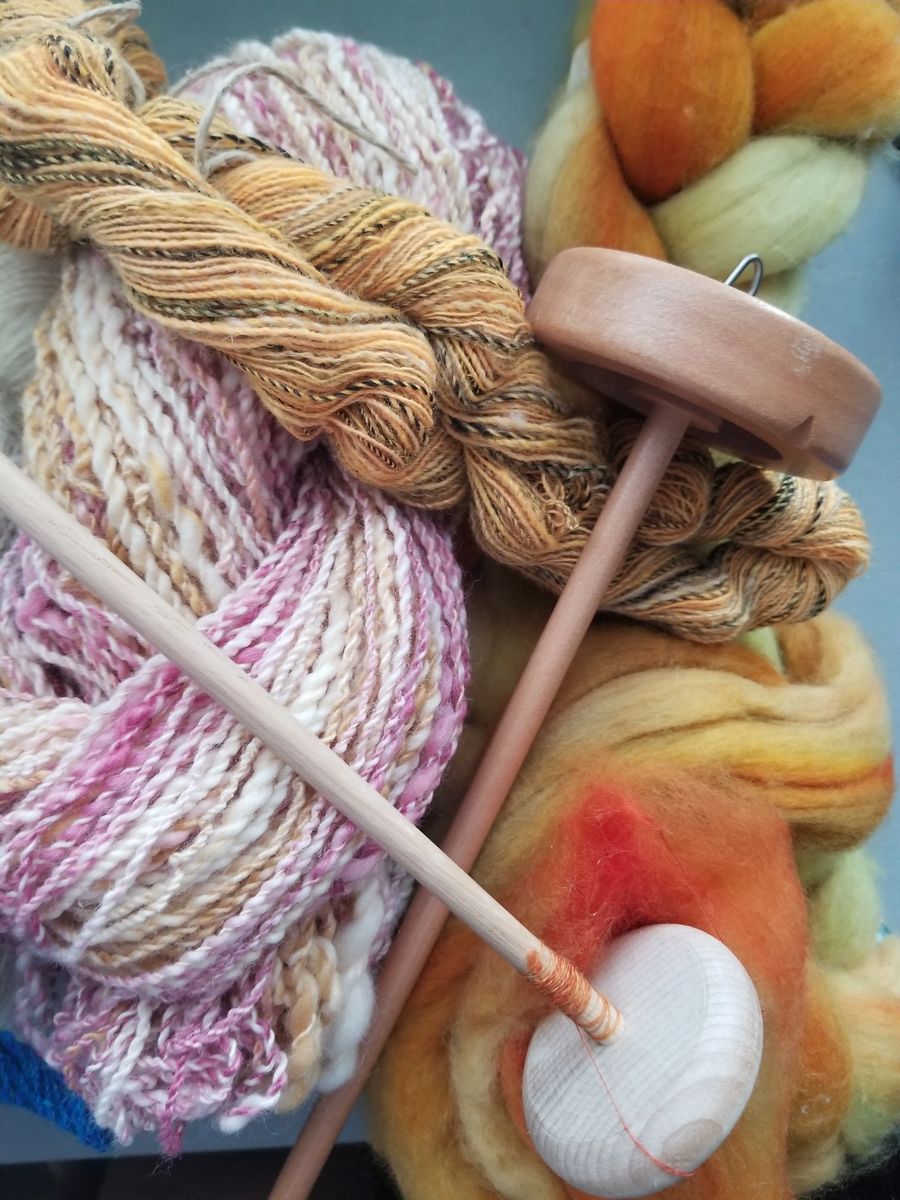 Beginner Spinning - Make Your Own Yarn! (Saturday 9am)