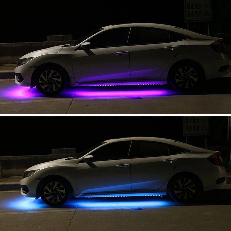 Underglow Underbody System Neon Strip Lights Kit w/ Sound Active ...
