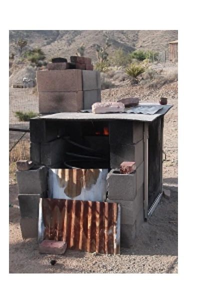 Wood Fired Hot Water Heater for Cowboy Hot Tub