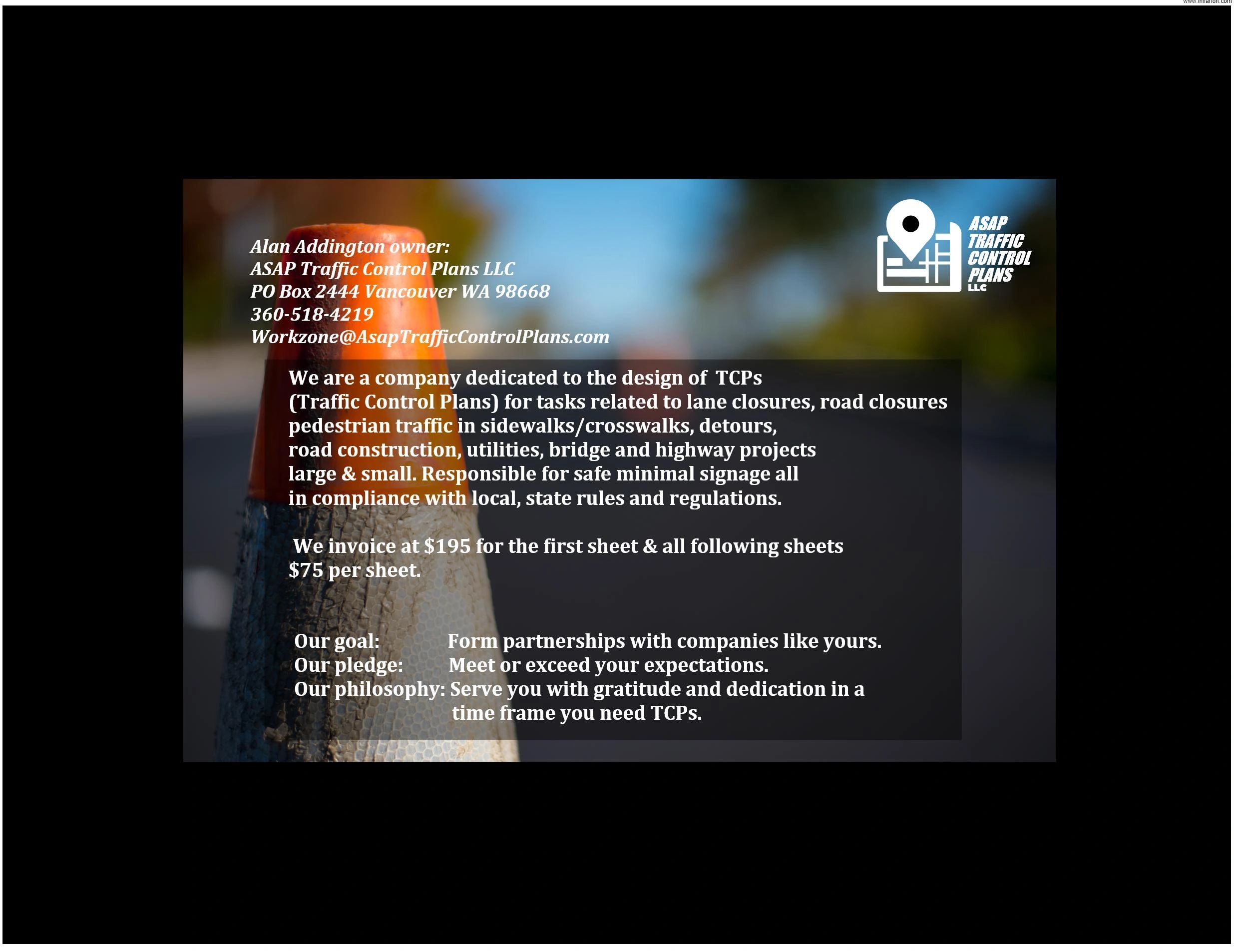 ASAP Traffic Control Plans LLC