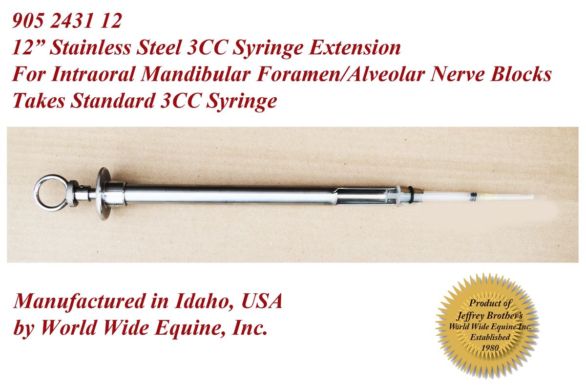Syringe Extension; Dose Syringes