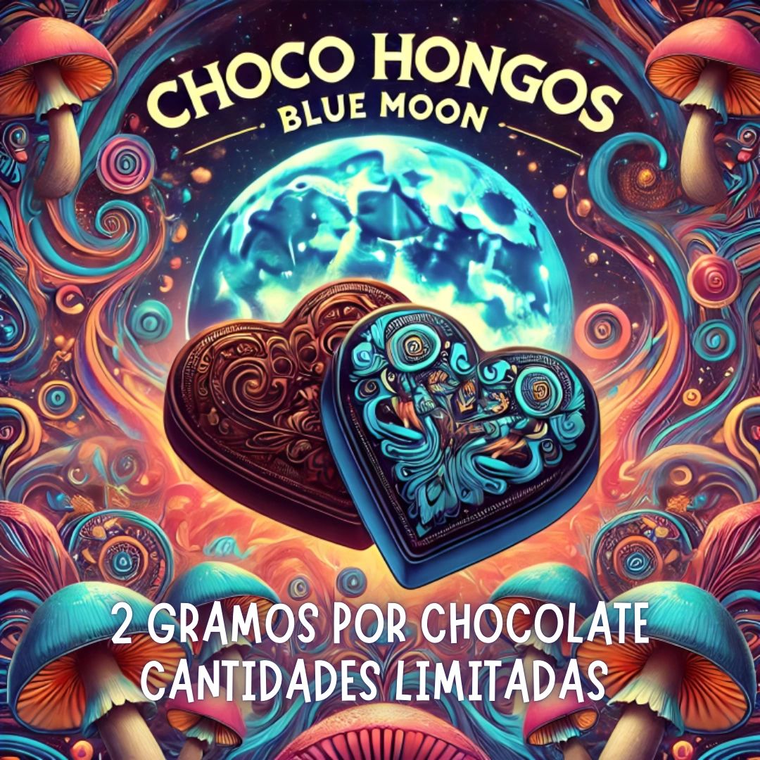 Choco Hongos de BlueMoon (alta potencia) por tiempo limitado!