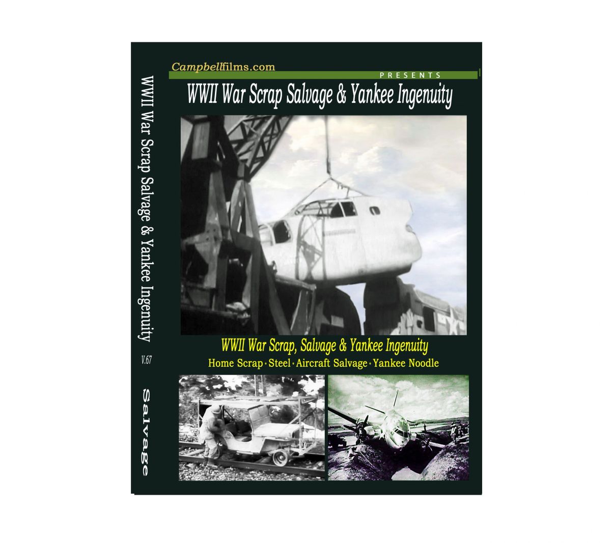 WW2 Scrap, Salvage and Yankee Ingenuity