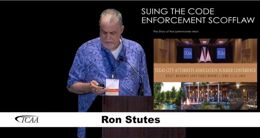 Justice Behind the Pine Curtain, The Lawnmower Man