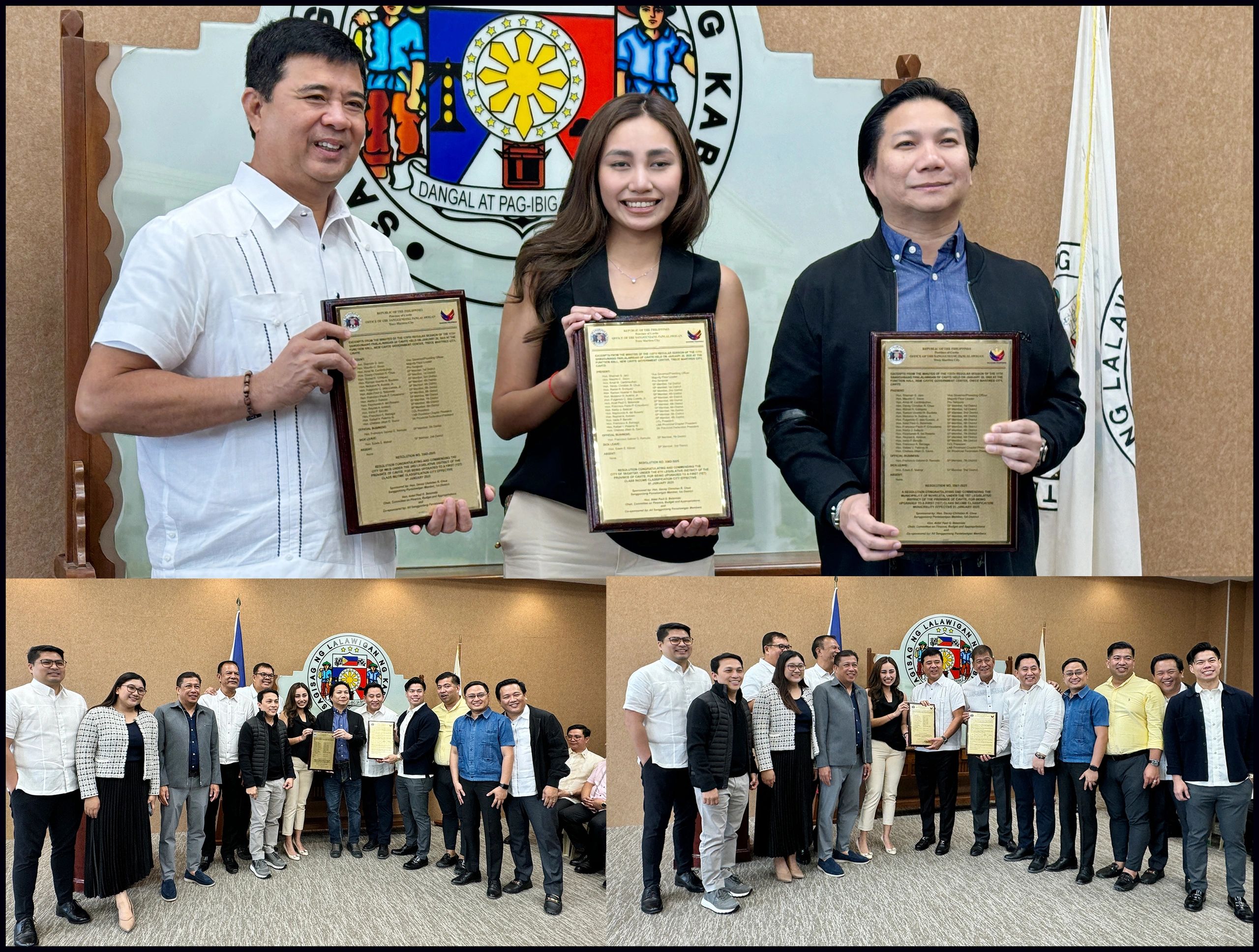 Commendation for Upgraded Income Classification