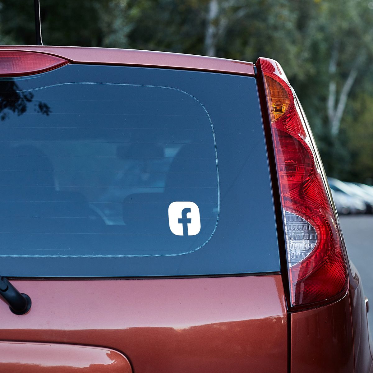 Facebook Logo Decal