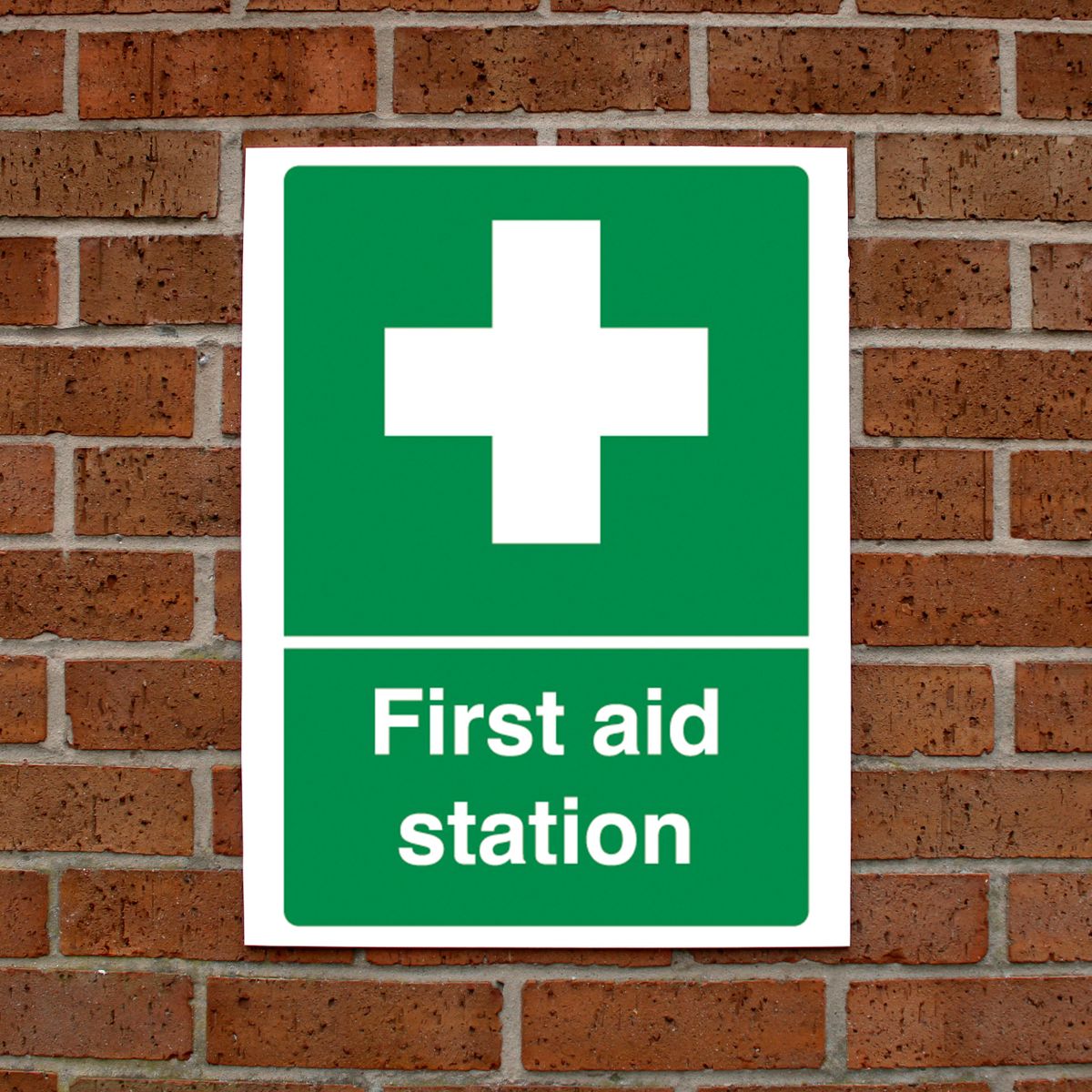 First Aid Station Sign