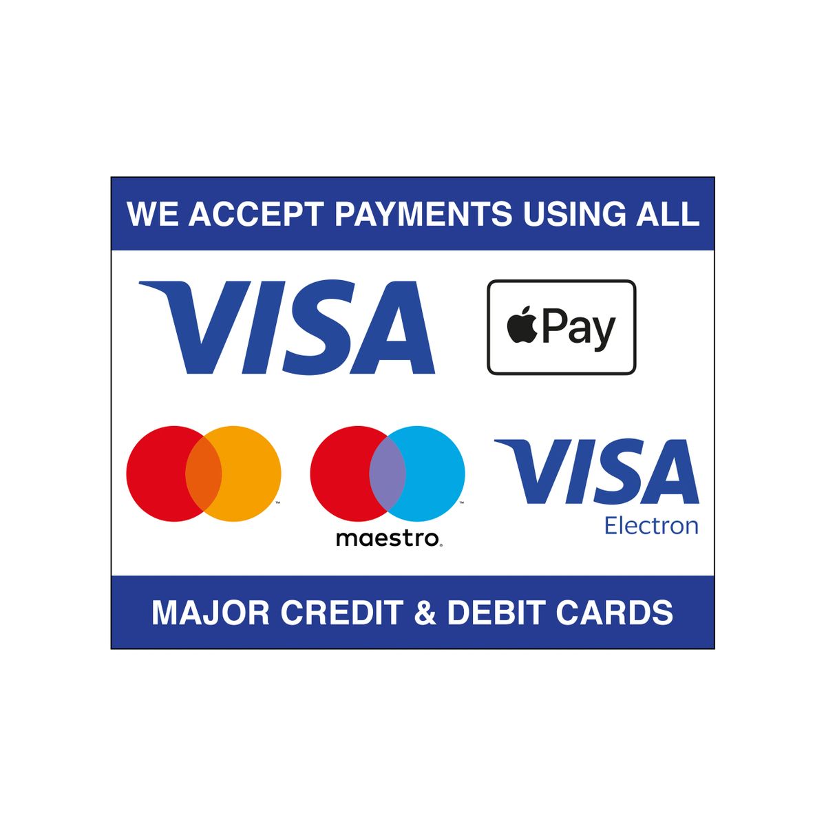 Payment Method Stickers 4